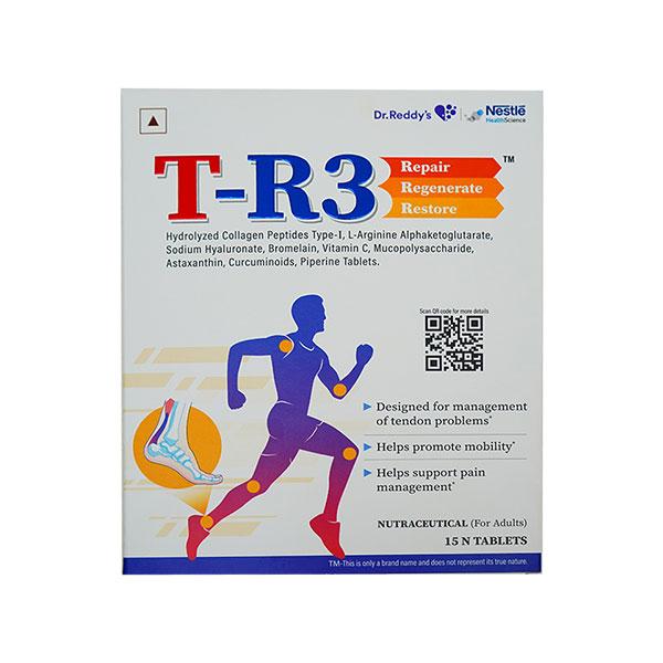 Buy T R3 NUTRACEUTICAL Tablet 15's Online | Netmeds