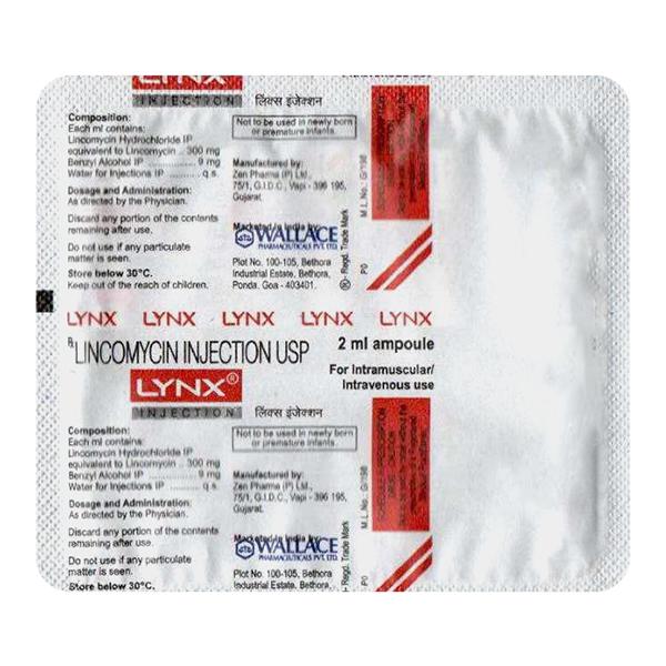 Buy LYNX Injection 2ml Online at Upto 25% OFF | Netmeds