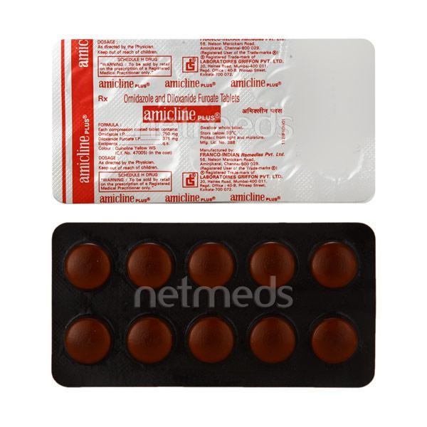 Buy Amicline Plus Tablet 10'S Online at Upto 25% OFF | Netmeds