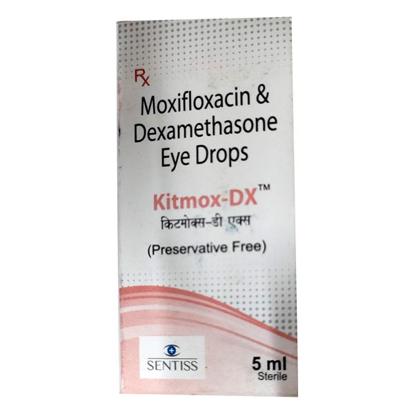 KITMOX DX Eye Drops 5ml Price, Uses, Side effects, Substitutes | Netmeds