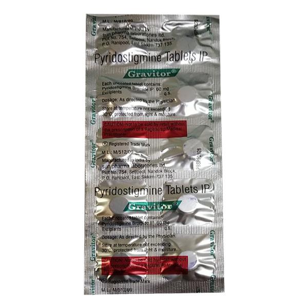 Gravitor Tablet 10'S - Price, Uses, Side Effects | Netmeds