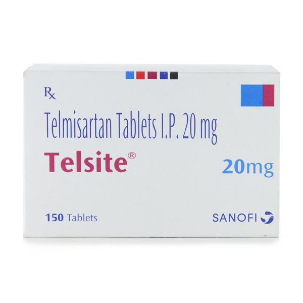 Telsite 20mg Tablet 15'S : Price, Uses, Side Effects | Netmeds