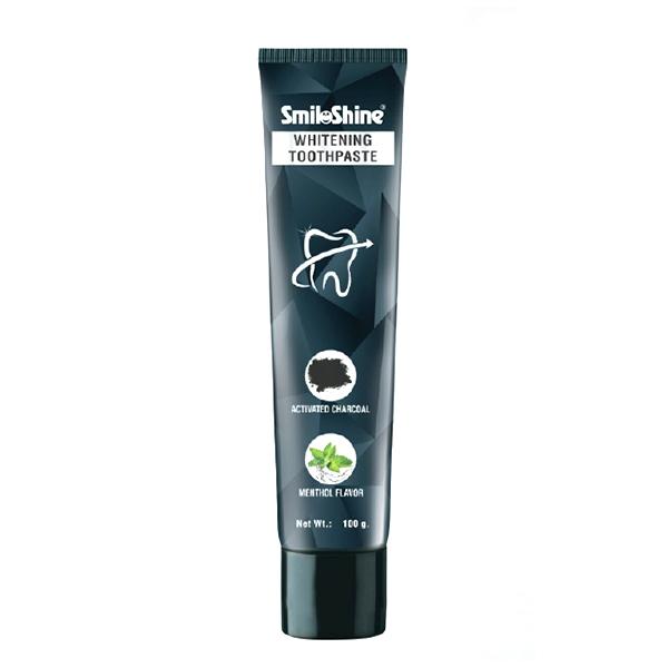 Buy SmiloShine Whitening Toothpaste with Activated Charcoal 100 gm ...