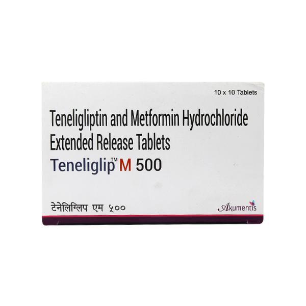 Teneliglip M 20/500mg Tablet 10'S : Price, Uses, Side Effects | Netmeds