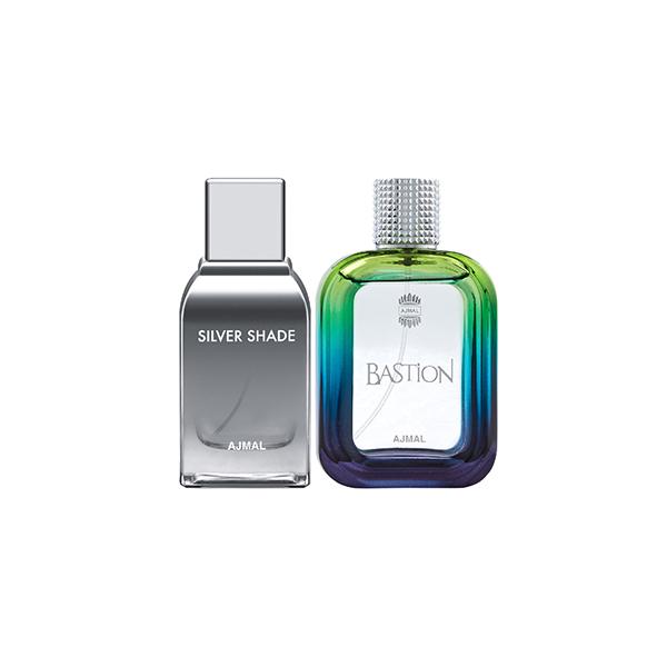 Buy Ajmal Silver Shade EDP Citrus Woody Perfume And Bastion EDP Woody ...