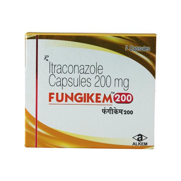 Buy Fungikem 200mg Capsule 7'S Online at Upto 25% OFF | Netmeds