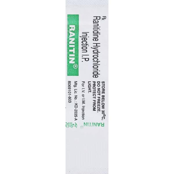 Ranitin Injection 2ml Price, Uses, Side effects, Substitutes | Netmeds