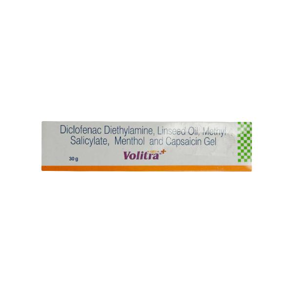Volitra Plus Gel 30gm Price, Uses, Side effects, Substitutes | Netmeds