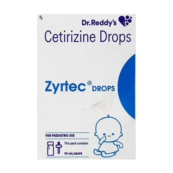 Buy Zyrtec Drops 10ml Online at Upto 25% OFF | Netmeds