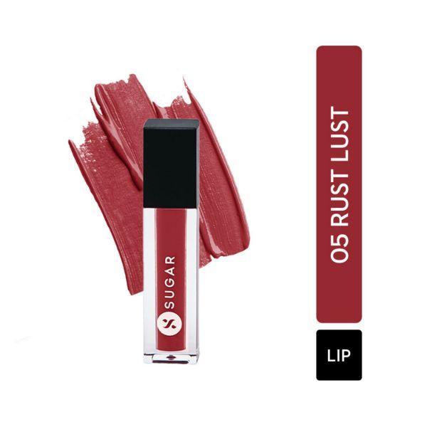 Buy Sugar Cosmetics Smudge Me Not Liquid Mini Lipstick 05 Rust Lust 1.1 ...