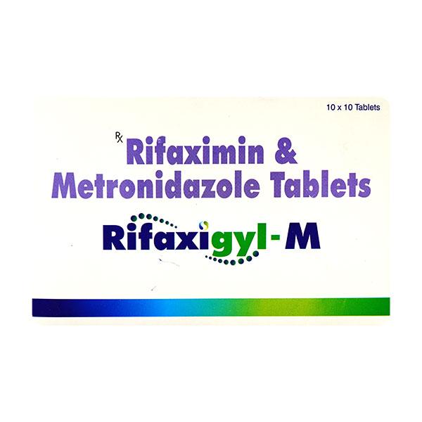 Rifaxigyl M Tablet 10'S Price, Uses, Side effects, Substitutes | Netmeds