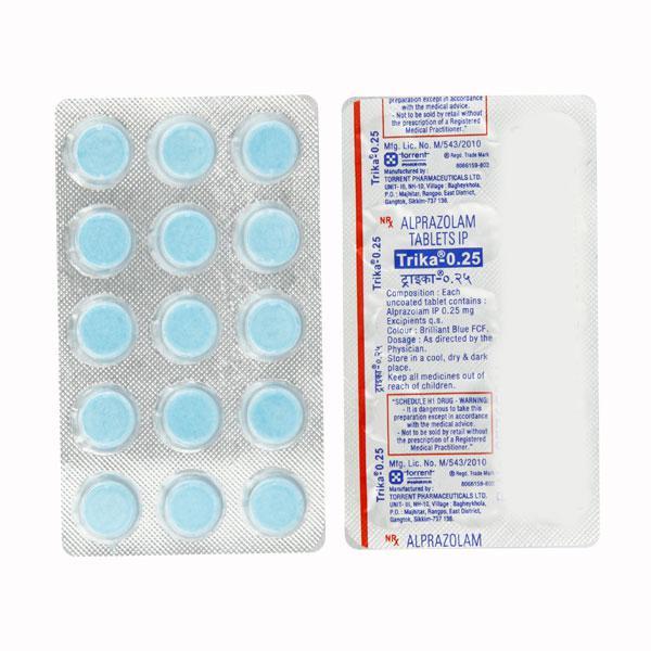 Trika 0.25mg Tablet 15'S - Price, Uses, Side Effects, and Substitutes ...