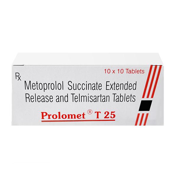PROLOMET T 25 Tablet 10's Price, Uses, Side effects, Substitutes | Netmeds
