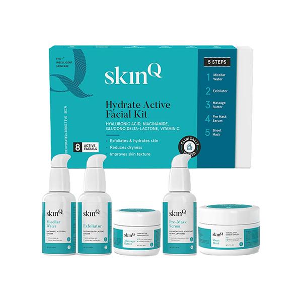 Buy SkinQ Hydrate DIY Active Facial Kit - Multi Use 200 ml Online at ...