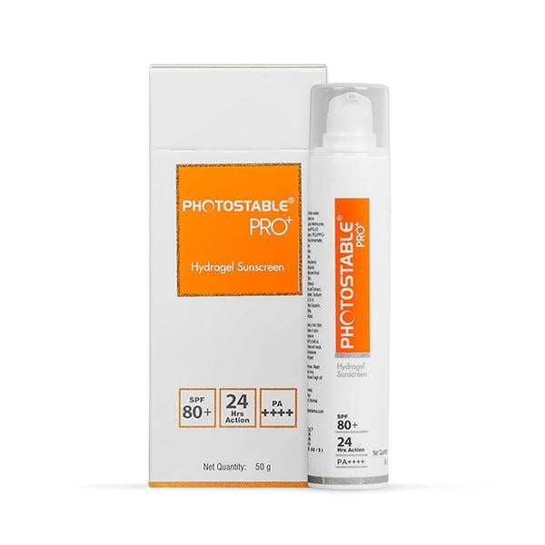 Buy PHOTOSTABLE PRO+ SPF 80+ PA++++ HYDRAGEL Sunscreen 50gm Online at ...