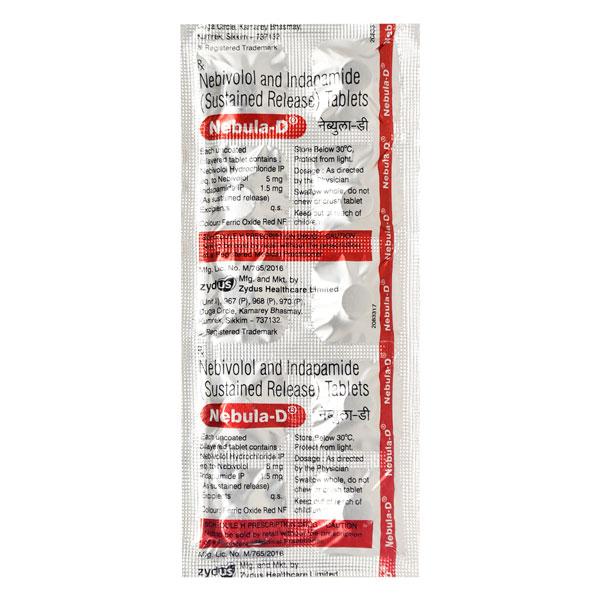 Nebula D Tablet 10'S : Price, Uses, Side Effects | Netmeds