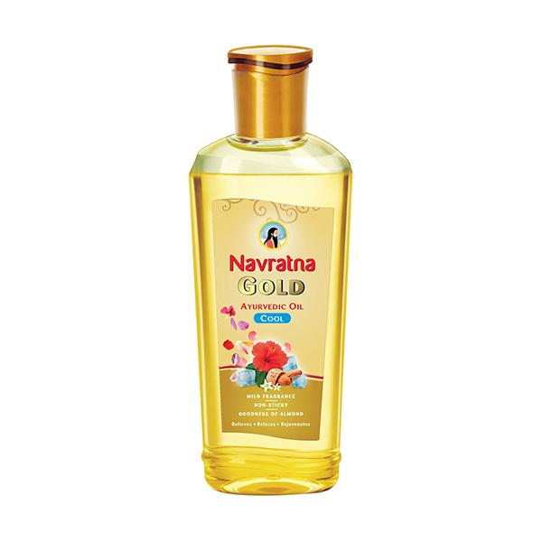 Buy Navratna Gold Ayurvedic Cool Oil 500 ml Online at Best Price ...