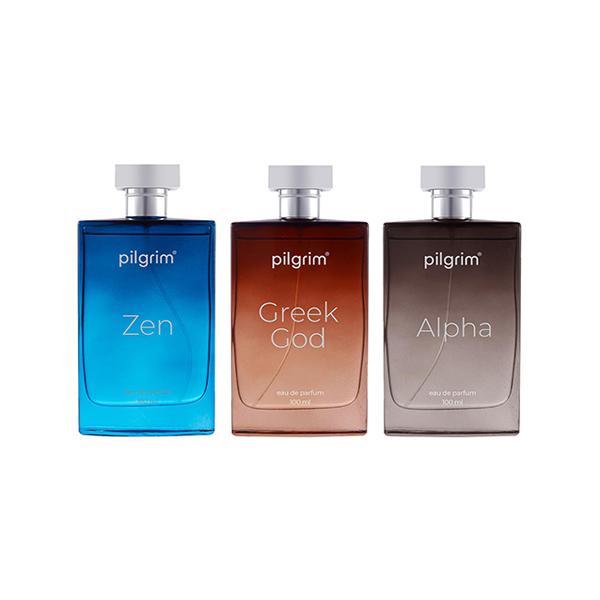 Buy Pilgrim Alpha, Greek God and Zen Premium Perfume with Long-Lasting ...