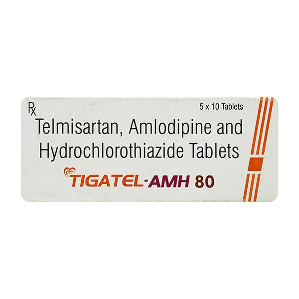 Buy TIGATEL AMH 80 Tablet 10's Online at Upto 25% OFF | Netmeds