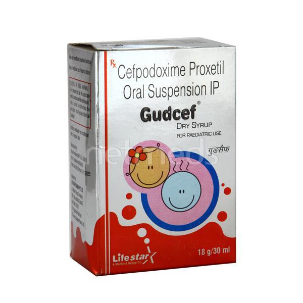 Gudcef Dry Syrup 30ml : Price, Uses, Side Effects | Netmeds