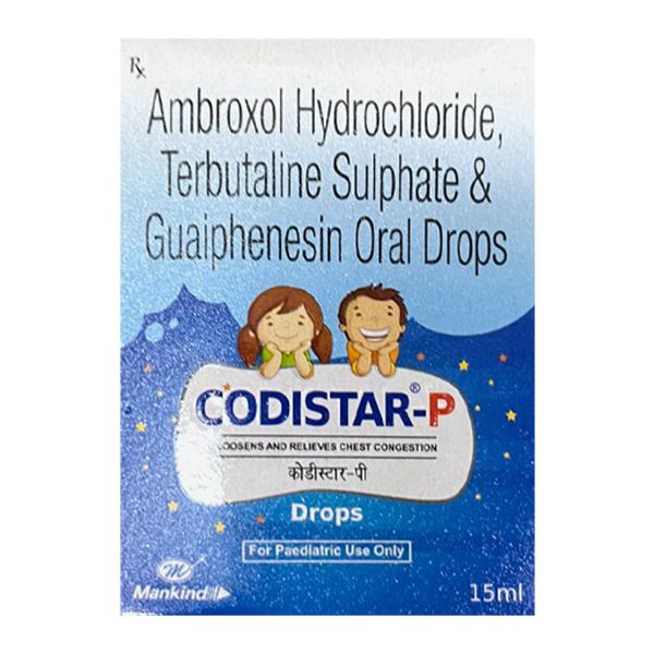 Buy CODISTAR P Drops 15ml Online at Upto 25% OFF | Netmeds