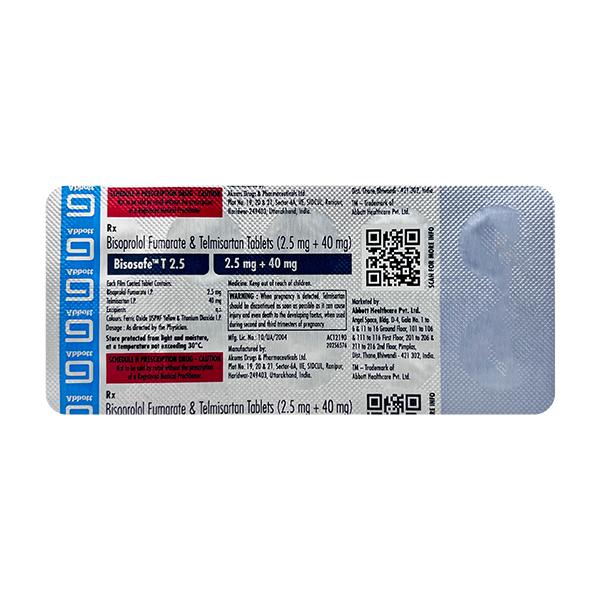 BISOSAFE T 2.5 Tablet 10's