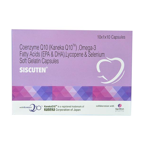 SISCUTEN Soft Gelatin Capsule 10's Price, Uses, Side effects ...