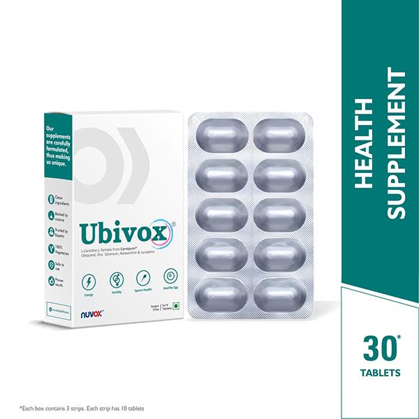 Buy Nuvox Ubivox Sugar Free Tablet 30's Online at Discounted Price | Netmeds