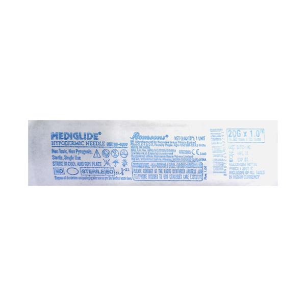Romsons Disposable Mediglide Hypodermic Needle (SS 6092) (26 G x 0.5 in)