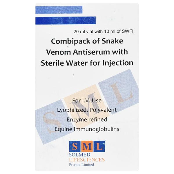 ANTI SNAKE VENOM Injection 10ml : Price, Uses, Side Effects | Netmeds