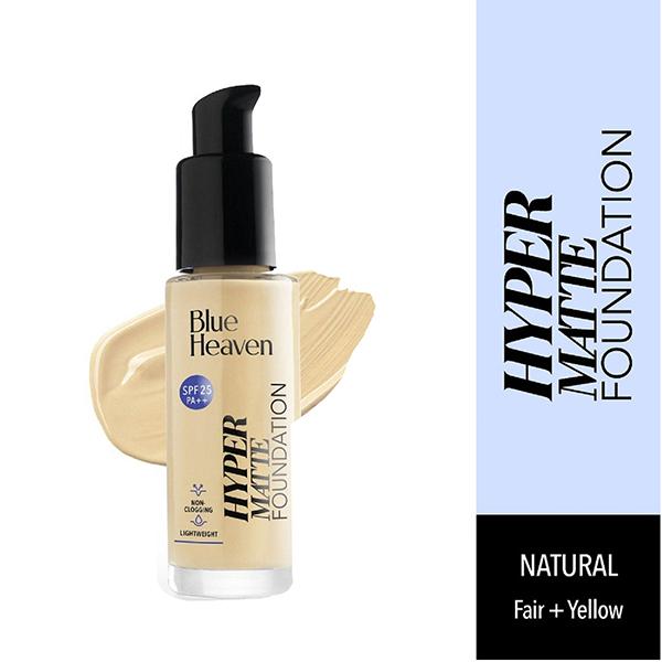Buy Blue Heaven Hyper Matte Foundation- 104 Natural 30 ml Online at ...