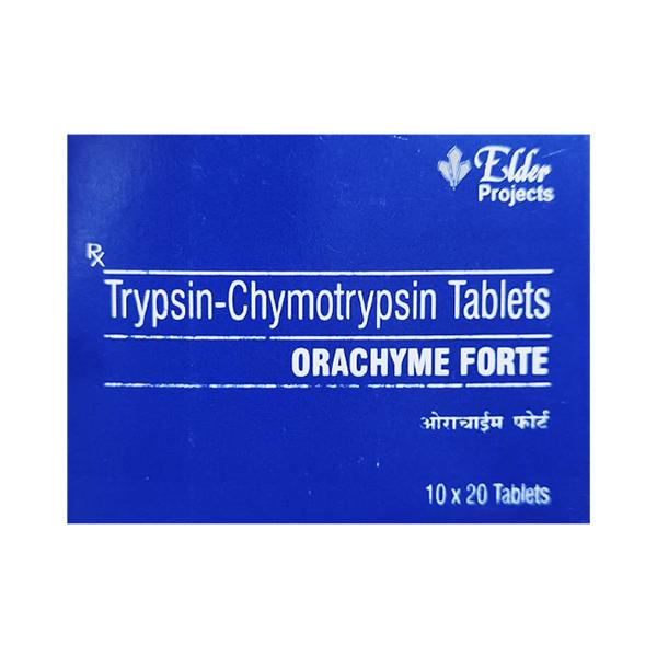 ORACHYME FORTE Tablet 20's : Price, Uses, Side Effects | Netmeds