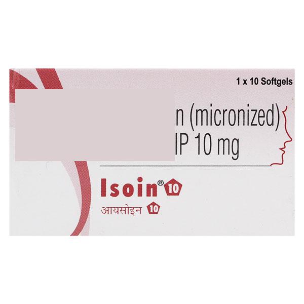 Buy Isoin 10mg Capsule 10'S Online at Upto 25% OFF | Netmeds