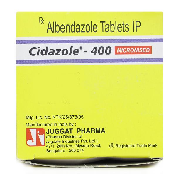 Cidazole 400mg Tablet 1'S Price, Uses, Side effects, Substitutes | Netmeds