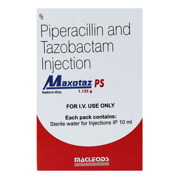Maxotaz PS 1000/125mg Injection 10ml : Price, Uses, Side Effects | Netmeds