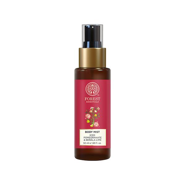 Buy Forest Essentials Body Mist Iced Pomegranate & Kerala Lime Hydrates ...