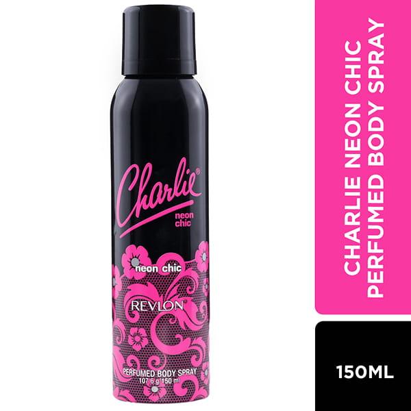 Buy Revlon Charlie Neon Chic Perfumed Body Spray 150 Ml Online at ...
