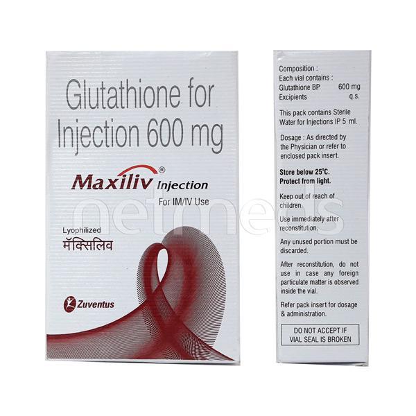 Maxiliv Injection 1's - Price, Uses, Side Effects | Netmeds