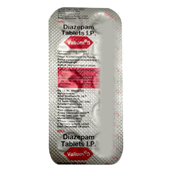 Valium 5mg Tablet 10'S - Price, Uses, Side Effects, and Substitutes ...