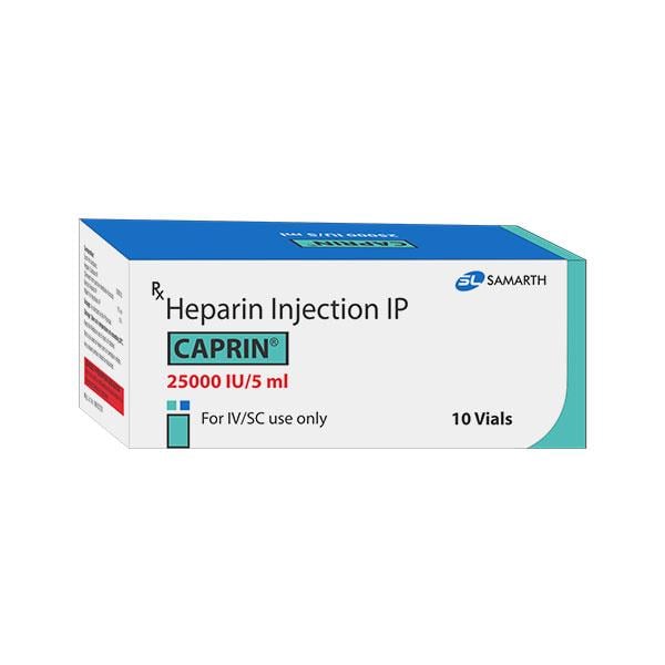 Buy Caprin 25000IU Injection 5ml Online at Upto 25% OFF | Netmeds