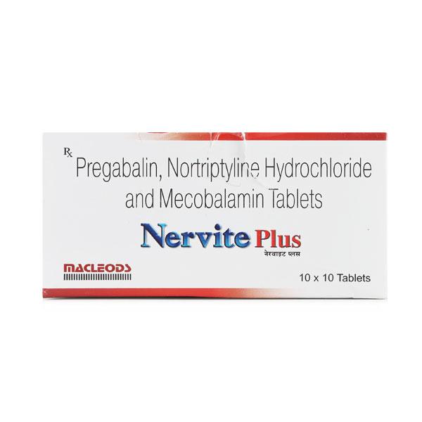 Buy Nervite Plus Tablet 10'S Online at Upto 25% OFF | Netmeds
