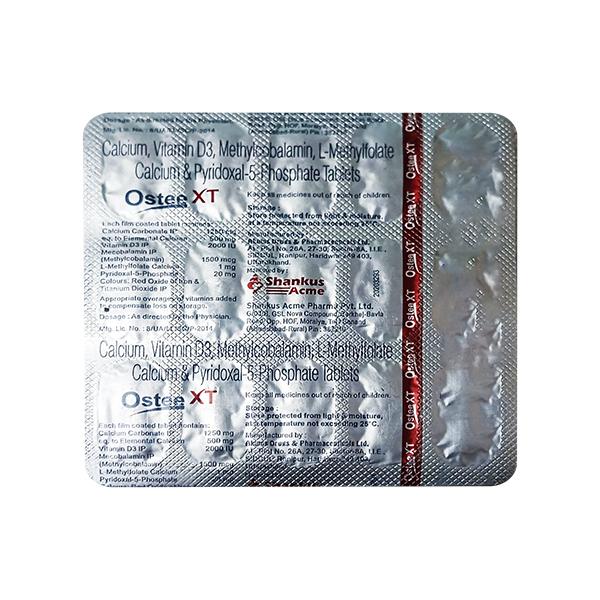 Buy OSTEE XT Tablet 15's Online at Upto 25% OFF | Netmeds