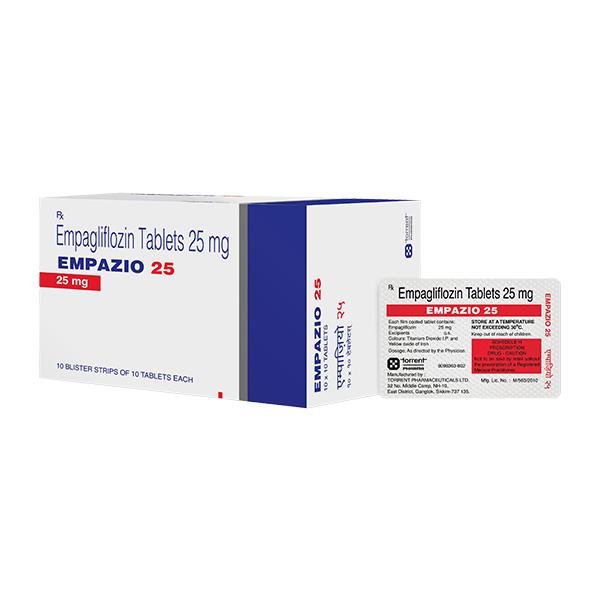 Buy EMPAZIO 25 Tablet 10's Online | Netmeds
