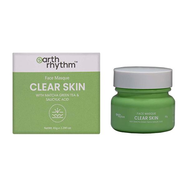 Buy Earth Rhythm Clear Skin Face Masque With Matcha Green Tea & 2% ...