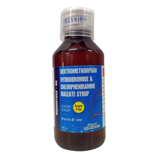 Magnatuss DX Sugar Free Syrup 100ml Price, Uses, Side effects ...
