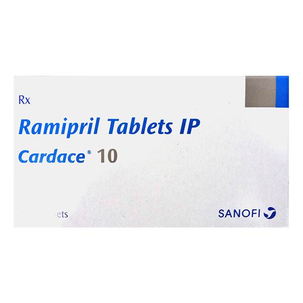 Buy Cardace 10mg Tablet 15'S Online at Upto 25% OFF | Netmeds