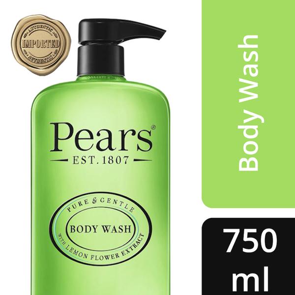 Buy Pears Pure & Gentle Body Wash - With Lemon Flower Extract 750 ml ...