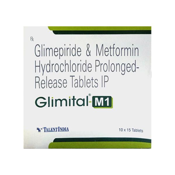 GLIMITAL M 1 Tablet 15's Price, Uses, Side effects, Substitutes | Netmeds