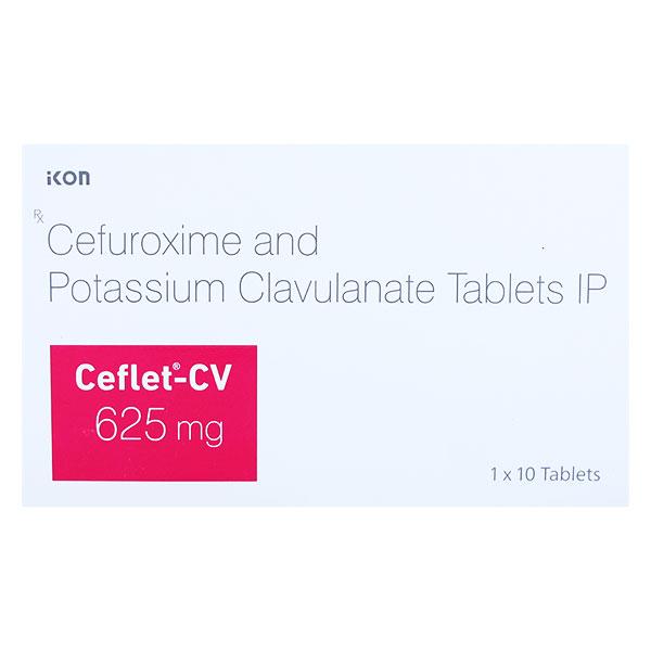 CEFLET CV 625mg Tablet 10's : Price, Uses, Side Effects | Netmeds