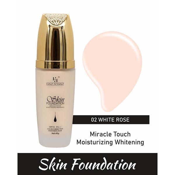 Buy Half N Half Skin Foundation Miracle Touch Moisturizing Whitening ...